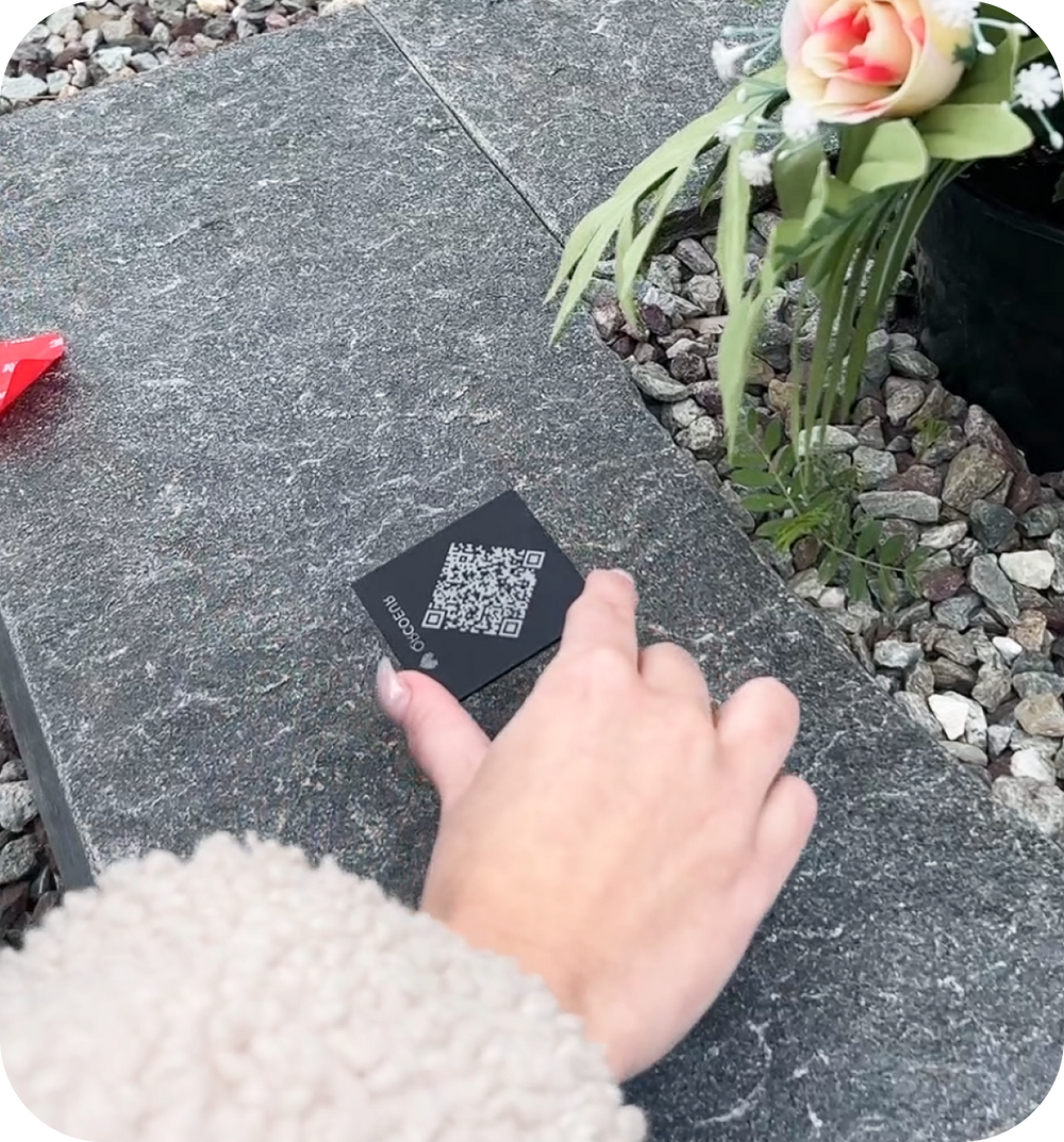 Remember Story® - QR Code for Headstones - The Original